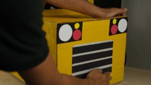 Cardboard School Bus – Theinspiredingenuity