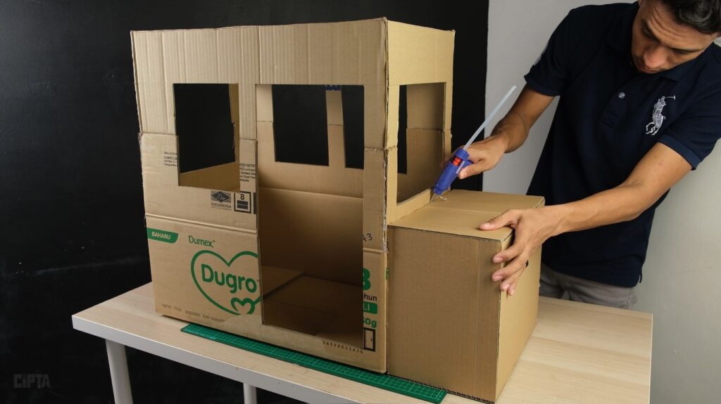 Cardboard School Bus – Theinspiredingenuity